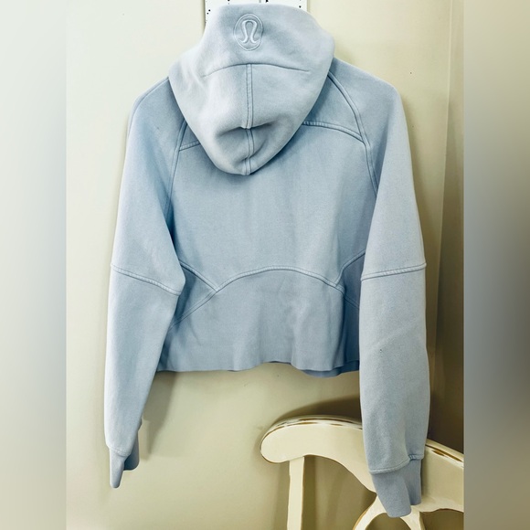 lululemon athletica | Tops | Lululemon Light Blue Periwinkle Hoodiesize ...